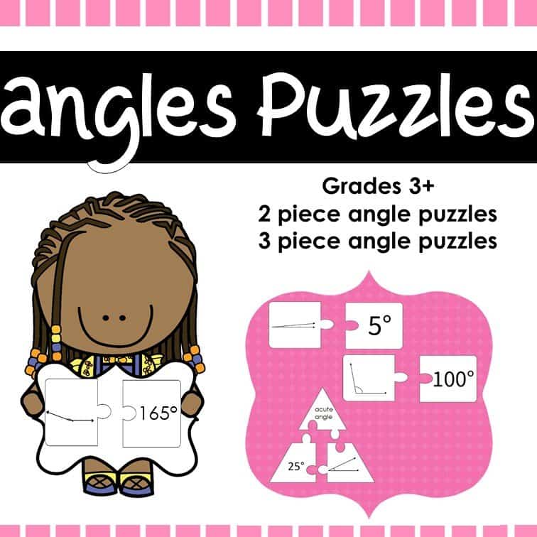 Measuring Angle Puzzles Forgetful Momma Shop