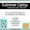 Backyard Summer Camp: Science Lab - Forgetful Momma Shop