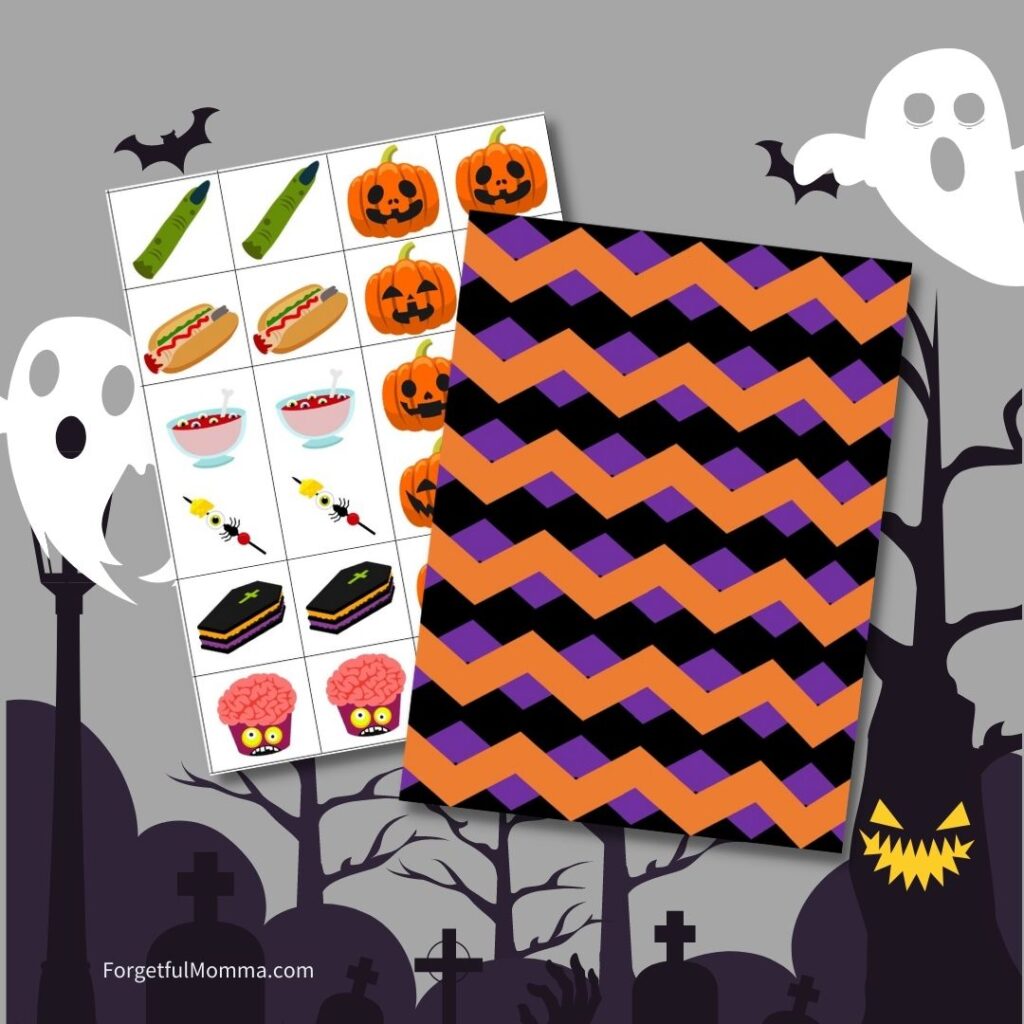 Halloween Memory Game - Forgetful Momma Shop