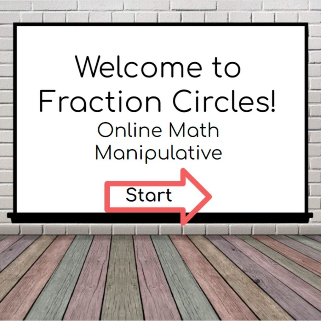 Interactive Fraction Circles - Forgetful Momma Shop