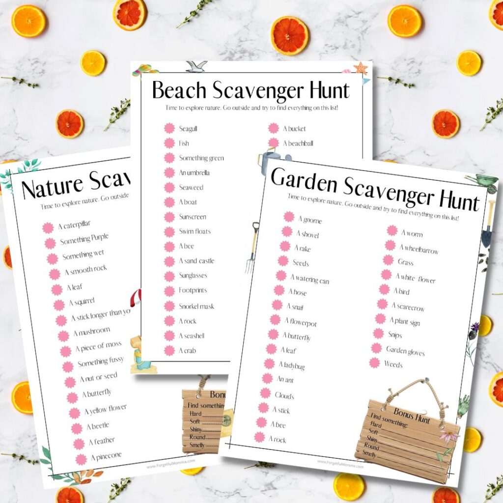 Scavenger Hunt Bundle - Forgetful Momma Shop